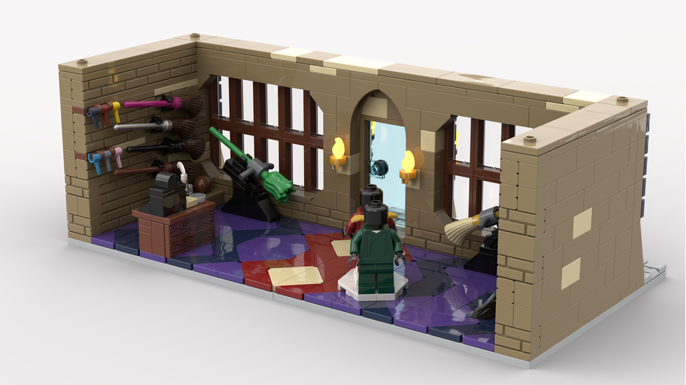 LEGO MOC Harry Potter Broom Shop by legoalfactotum | Rebrickable ...