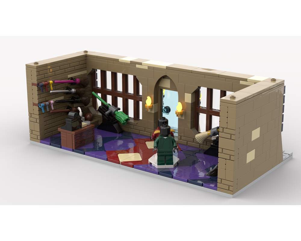 LEGO MOC Harry Potter Broom Shop by legoalfactotum | Rebrickable ...