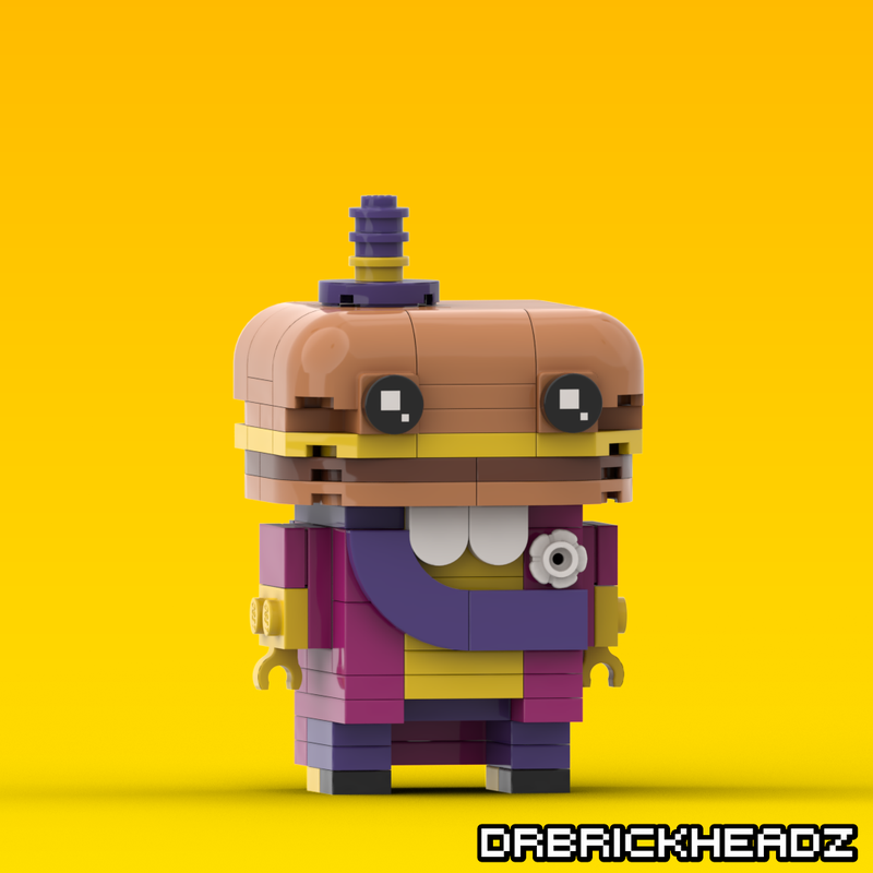 LEGO MOC Mayor McCheese (McDonald's) Brickheadz by DrBrickheadz ...