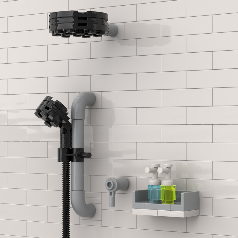 LEGO MOC Rain Shower Head Set by Annattq | Rebrickable - Build with LEGO