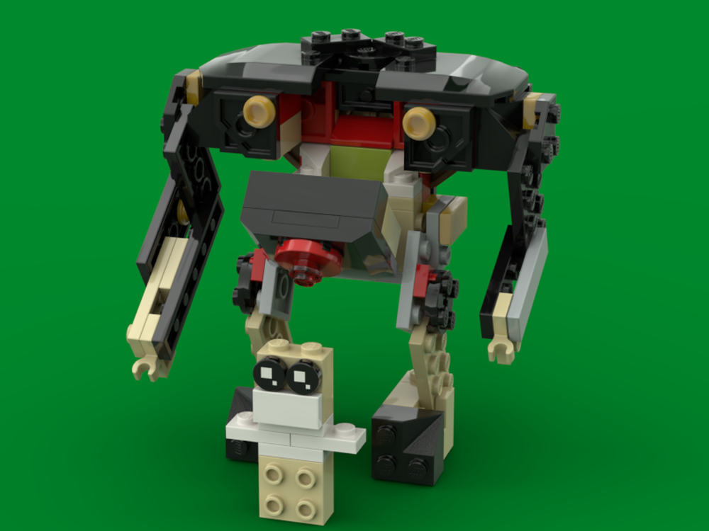 Lego Moc Nutcracker Mech Suit By Ericnunya Rebrickable Build With Lego
