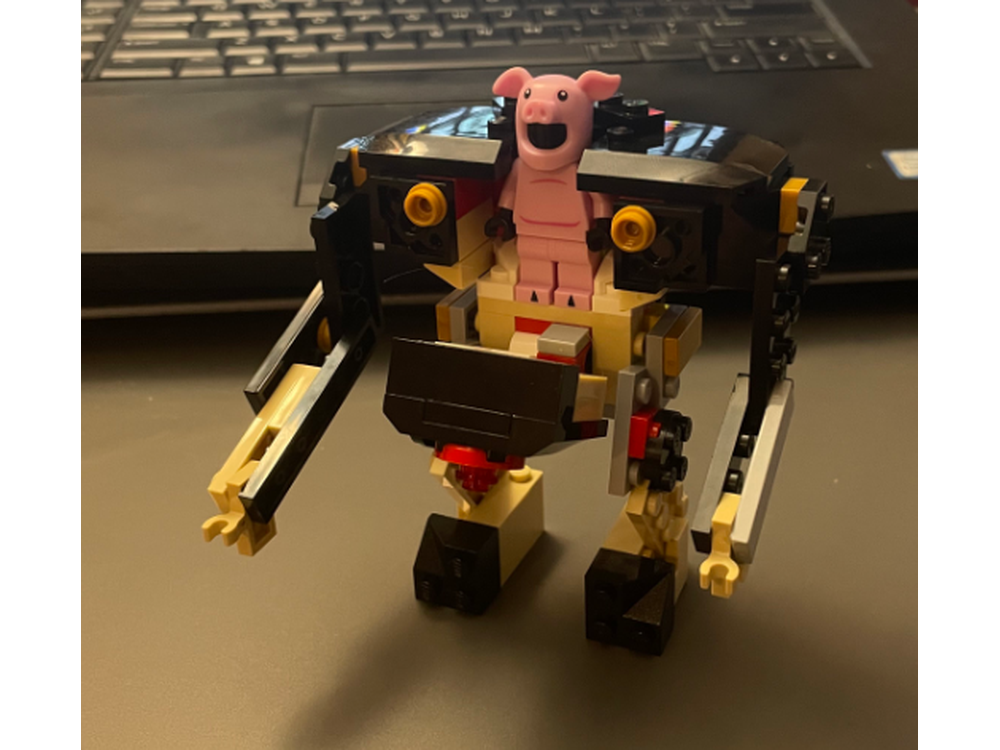Lego Moc Nutcracker Mech Suit By Ericnunya Rebrickable Build With Lego