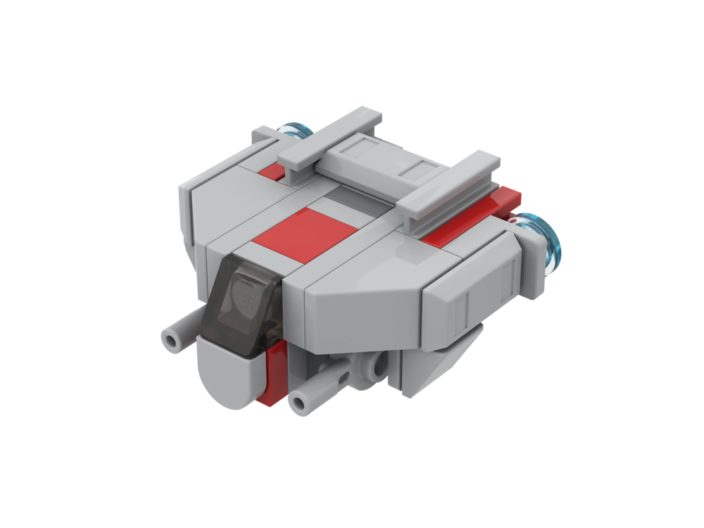 LEGO MOC 75307 Starship#4 by Berth | Rebrickable - Build with LEGO