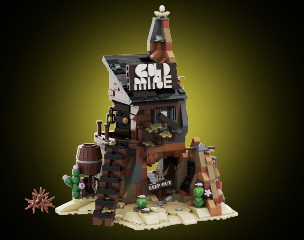 LEGO MOC Lego 6761 Remake (Bandit's Secret Hideout) by Ploopis ...