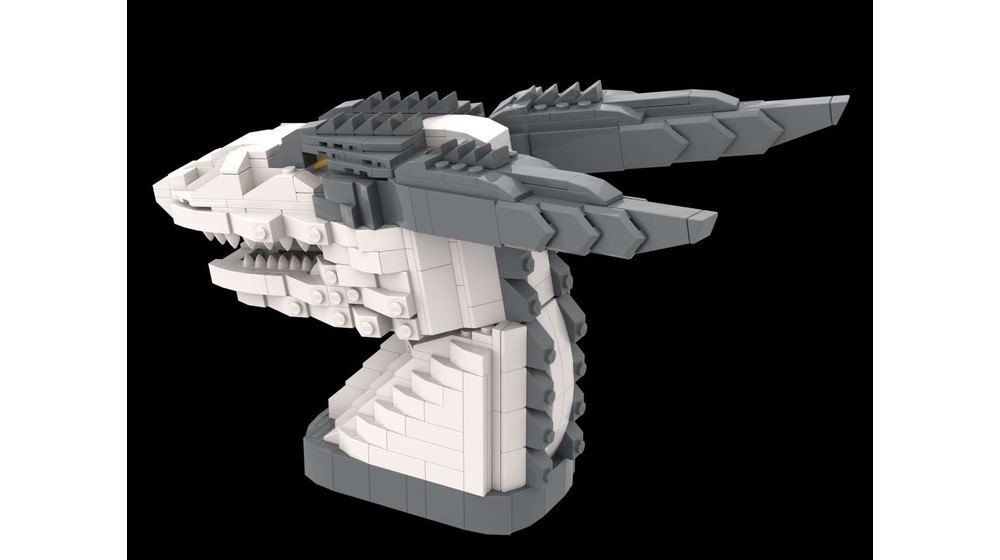 LEGO MOC Frost The Dragon by Brick-Fil-A-Builds | Rebrickable - Build ...