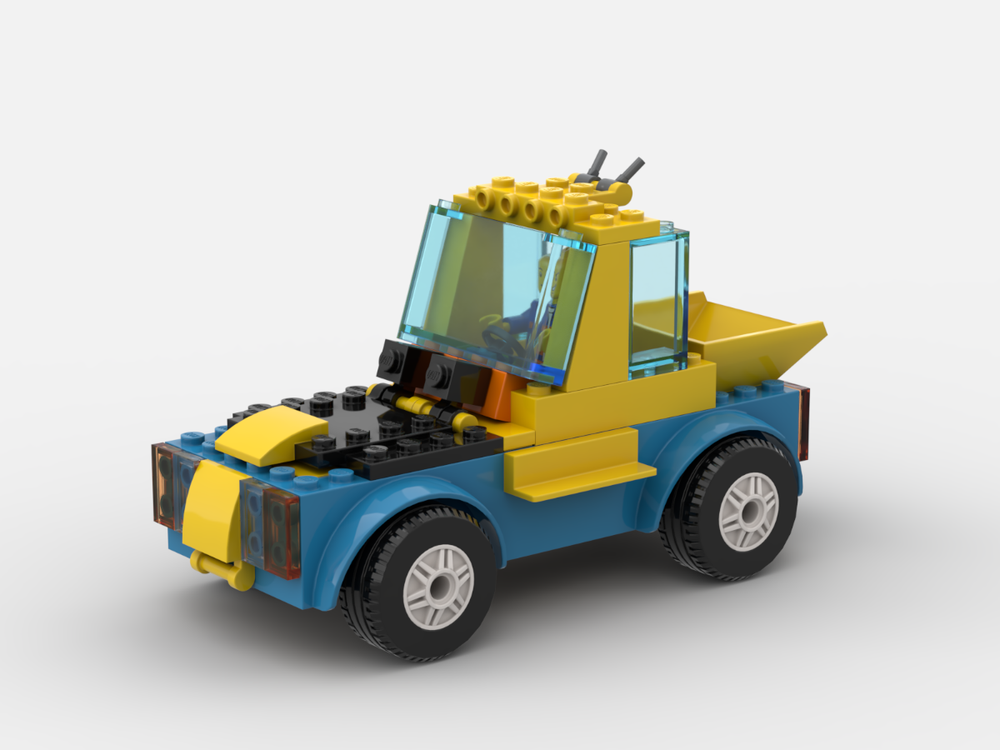 LEGO MOC 60325 Pickup by BrickBash | Rebrickable - Build with LEGO