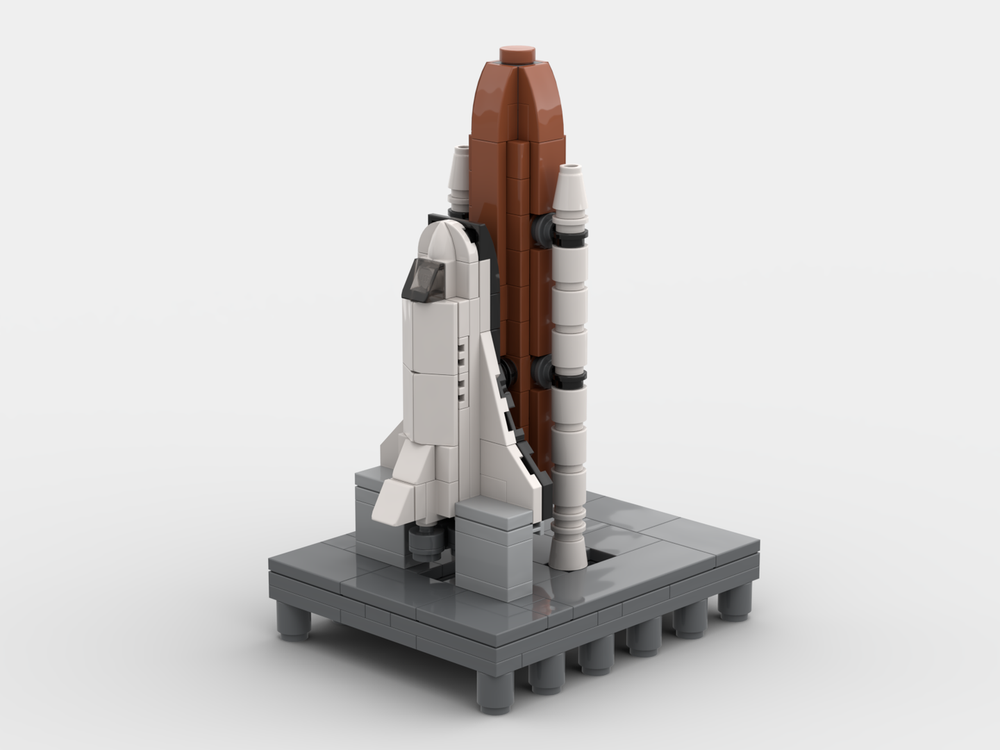 LEGO MOC Nasa Space Shuttle by Taters | Rebrickable - Build with LEGO