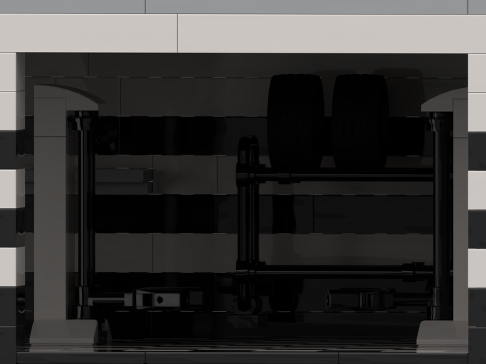 LEGO MOC Mechanic Shop by p0werCookie | Rebrickable - Build with LEGO