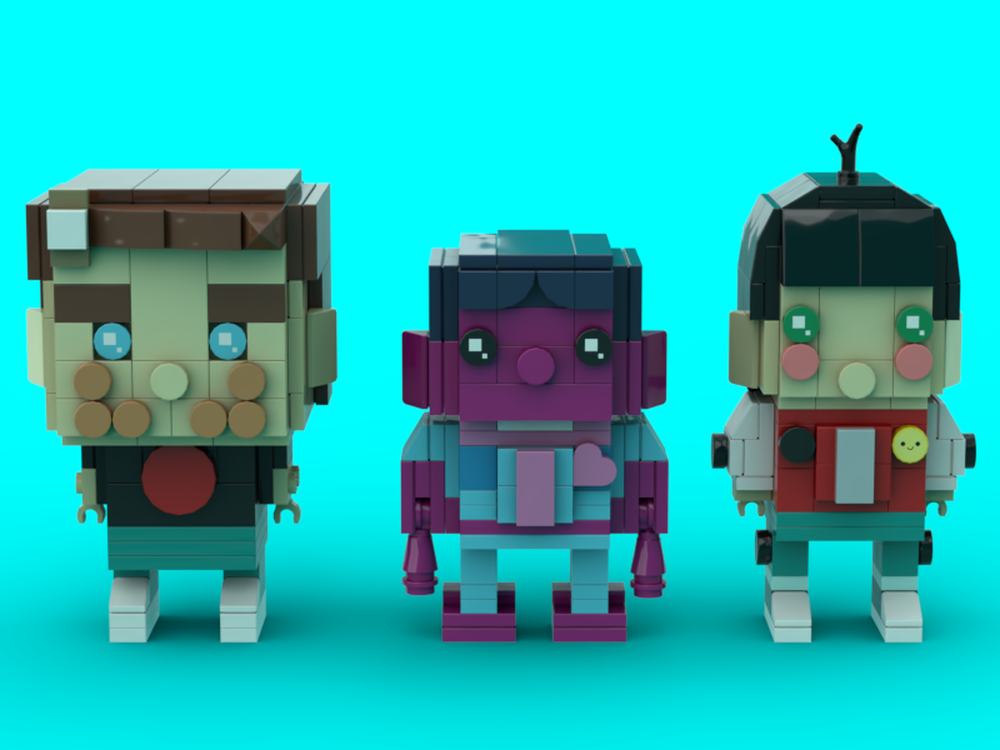 LEGO MOC-152331 Disrespectoids Brickheadz Set 2 by Pikminfan67 ...