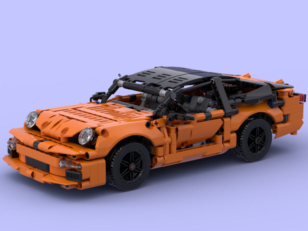 LEGO MOC Porsche 911 by Alrxander | Rebrickable - Build with LEGO