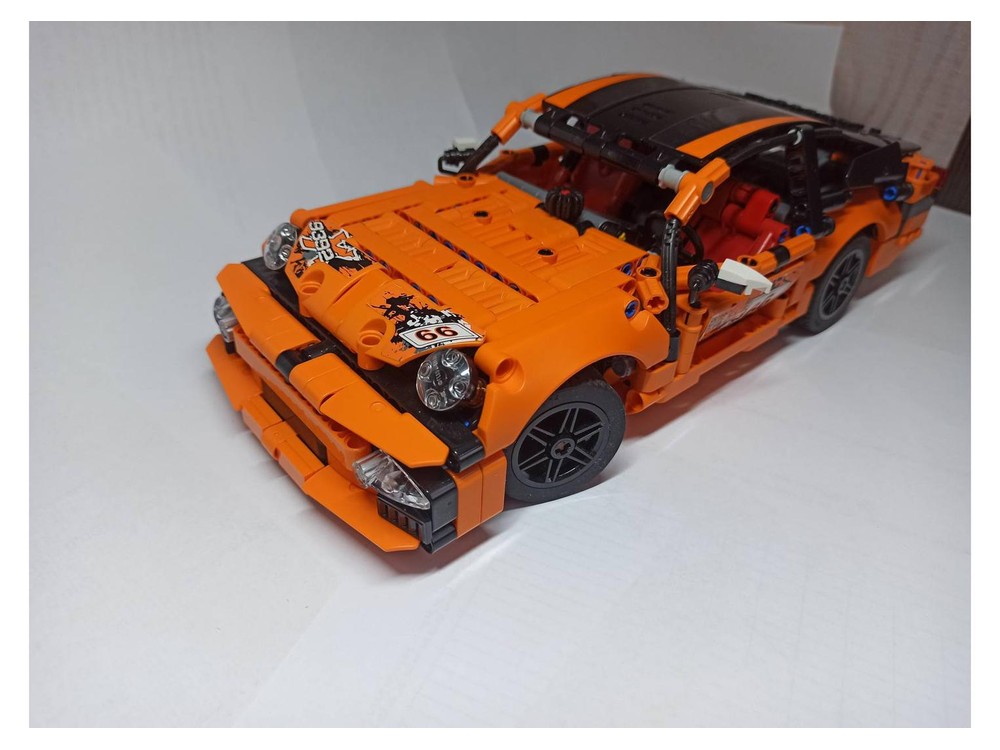 LEGO MOC Porsche 911 by Alrxander | Rebrickable - Build with LEGO