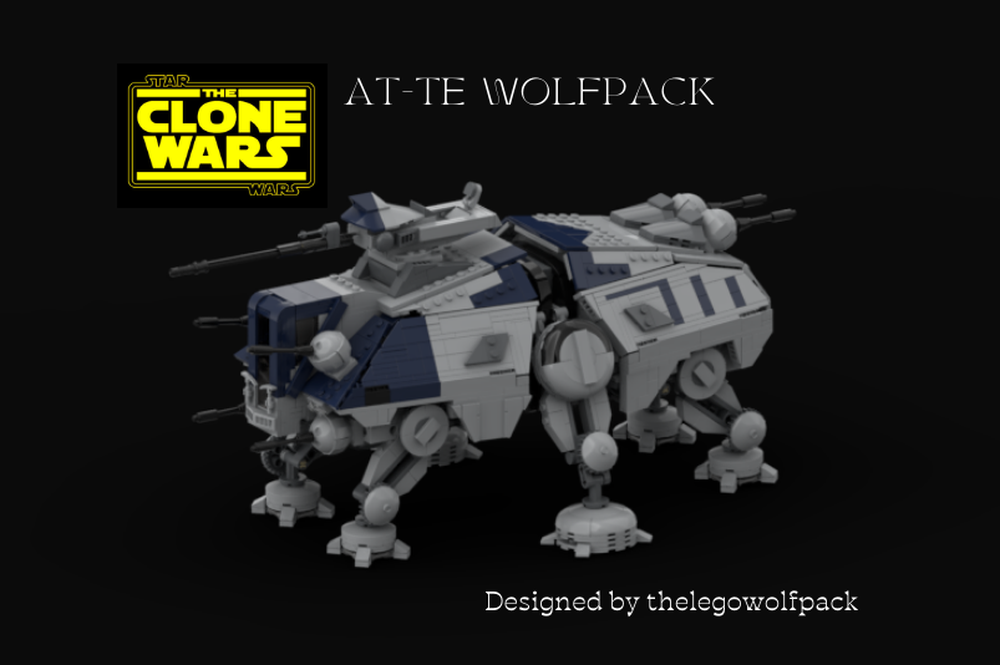 LEGO MOC AT-TE Wolfpack by thelegowolfpack | Rebrickable - Build with LEGO