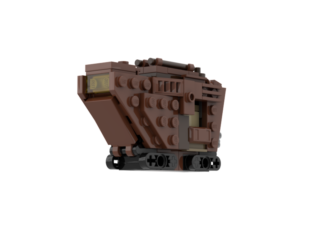 LEGO MOC Sandcrawler Microfighter by MarianoFR | Rebrickable - Build ...