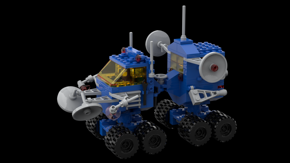 LEGO MOC Classic Space Reimagined: Uranium Search Vehicle 6928 by ...