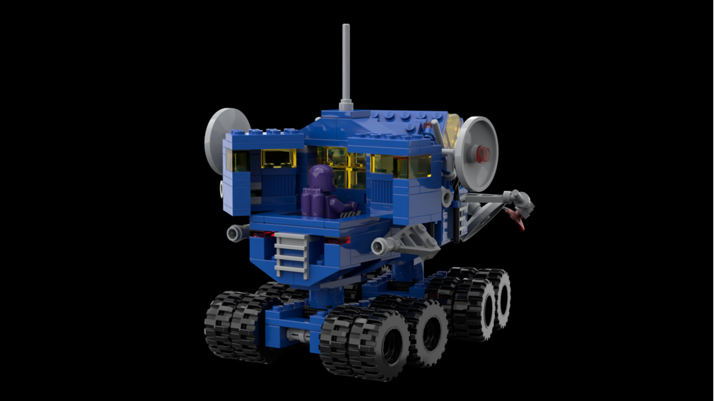 LEGO MOC Classic Space Reimagined: Uranium Search Vehicle 6928 by ...