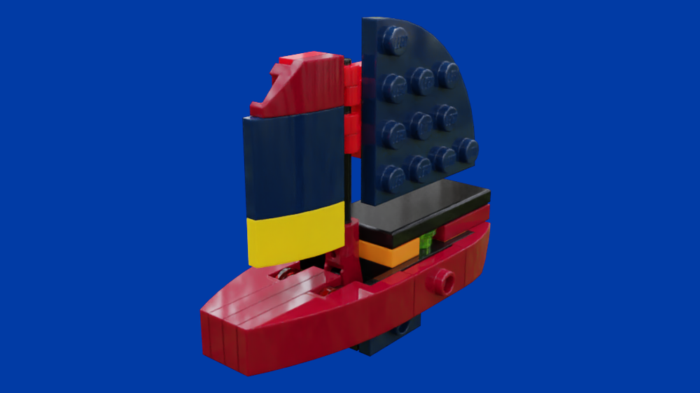 LEGO MOC 31102 Sailboat by builditmac | Rebrickable - Build with LEGO
