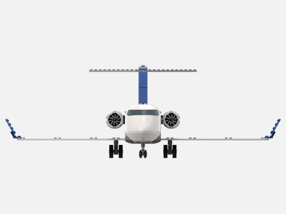 Lego Moc Lego Crj 900 By Legogamer117 Rebrickable Build With Lego
