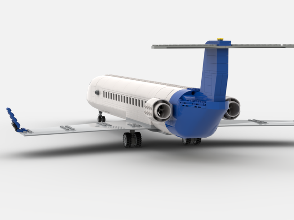 Lego Moc Lego Crj 900 By Legogamer117 Rebrickable Build With Lego