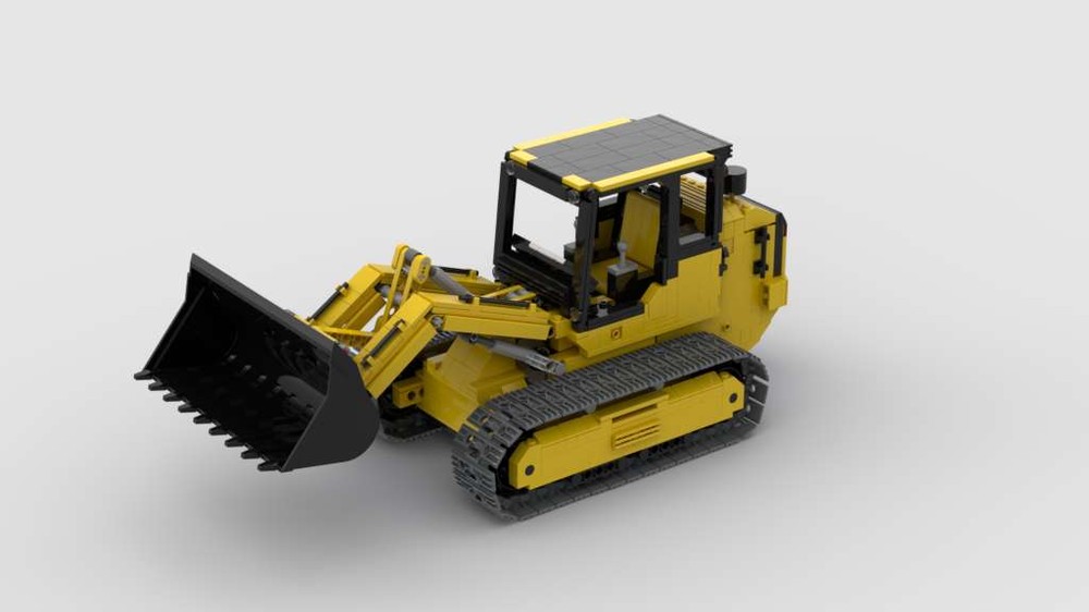 LEGO MOC Lego MOC - CAT 963D Track Loader by norman0812 | Rebrickable ...