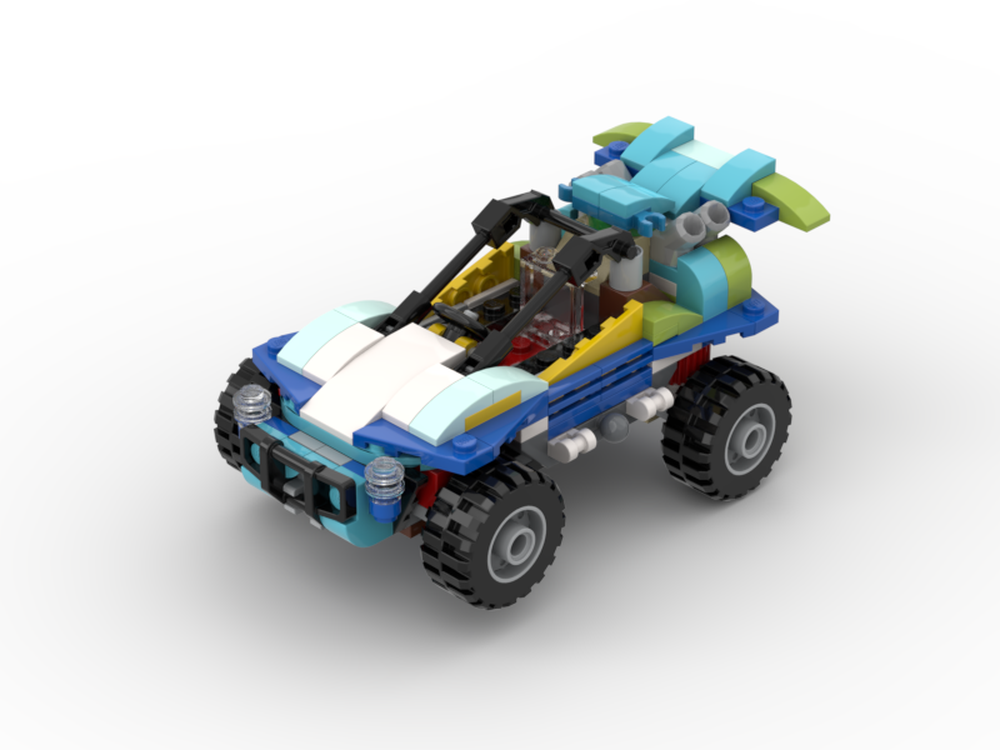 LEGO MOC 31087 Dune Buggy #23 by Legoford | Rebrickable - Build with LEGO