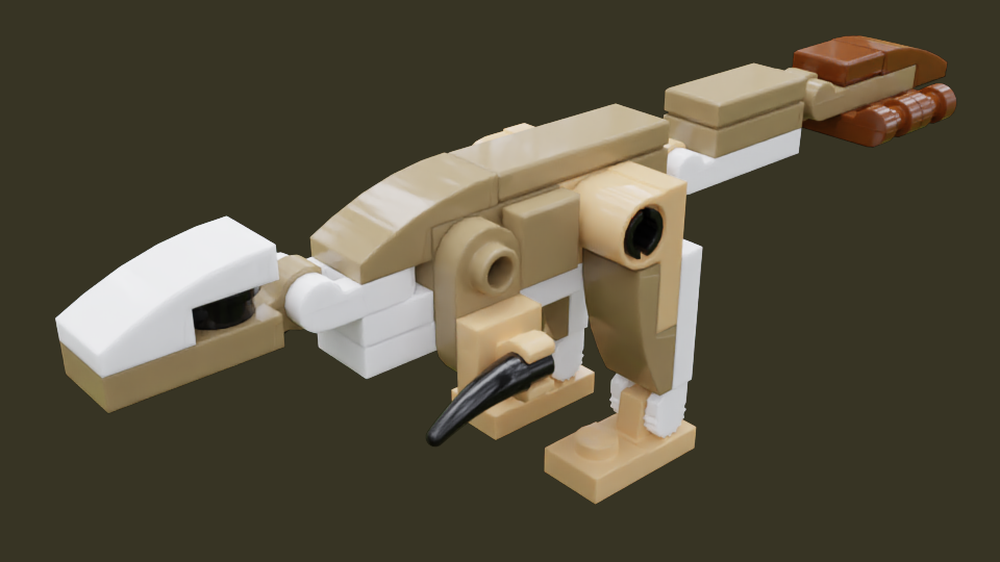 LEGO MOC Mononykus (Prehistoric Planet) by builditmac | Rebrickable ...