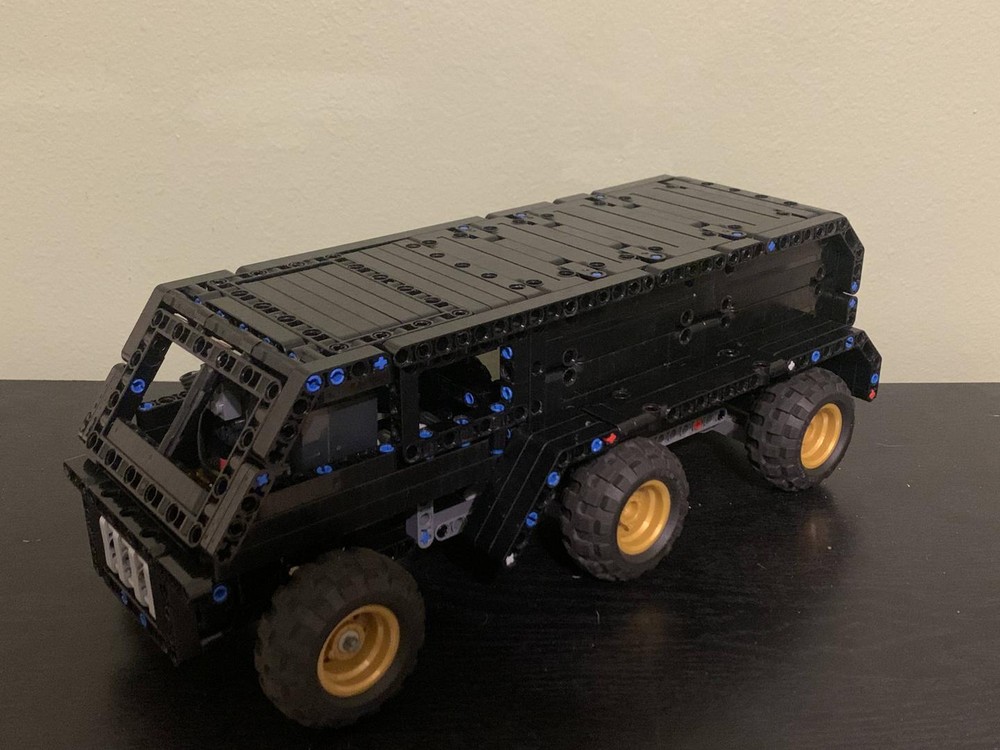 LEGO MOC RWD 6 Wheeler by Definitelyapianoplayer | Rebrickable - Build ...