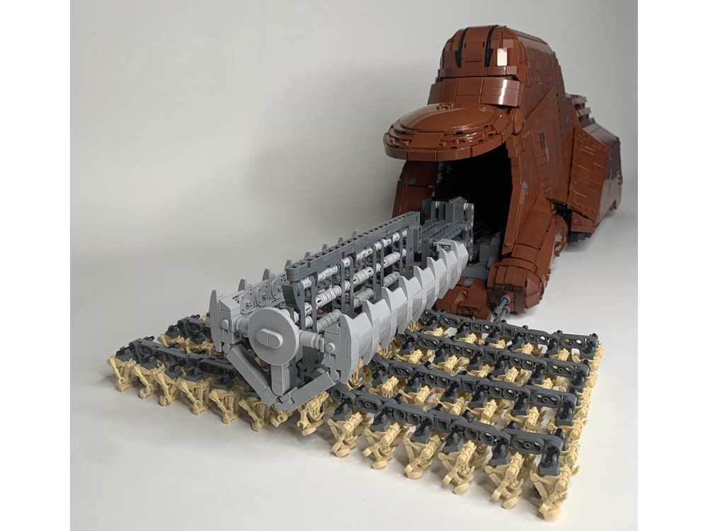 LEGO MOC UCS MTT With Droid Rack - Trade Federation Version by The ...