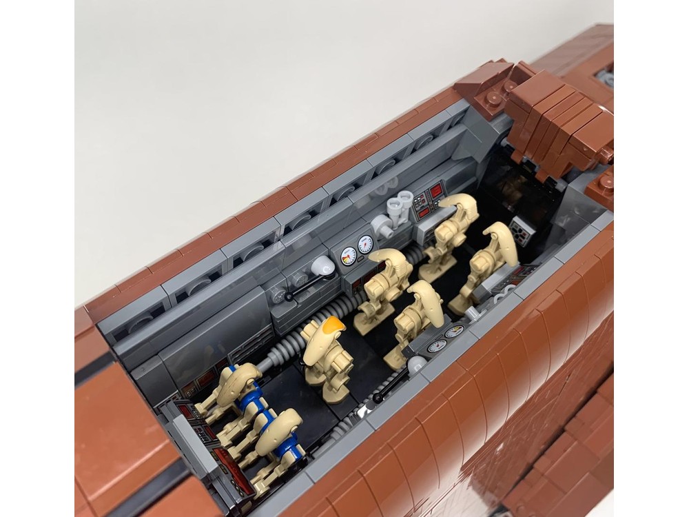 LEGO MOC UCS MTT With Droid Rack - Trade Federation Version by The ...