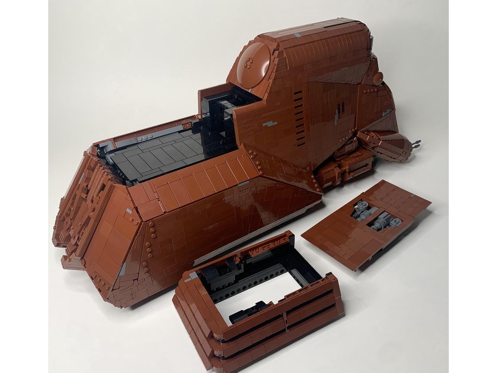 LEGO MOC UCS MTT With Droid Rack - Trade Federation Version by The ...
