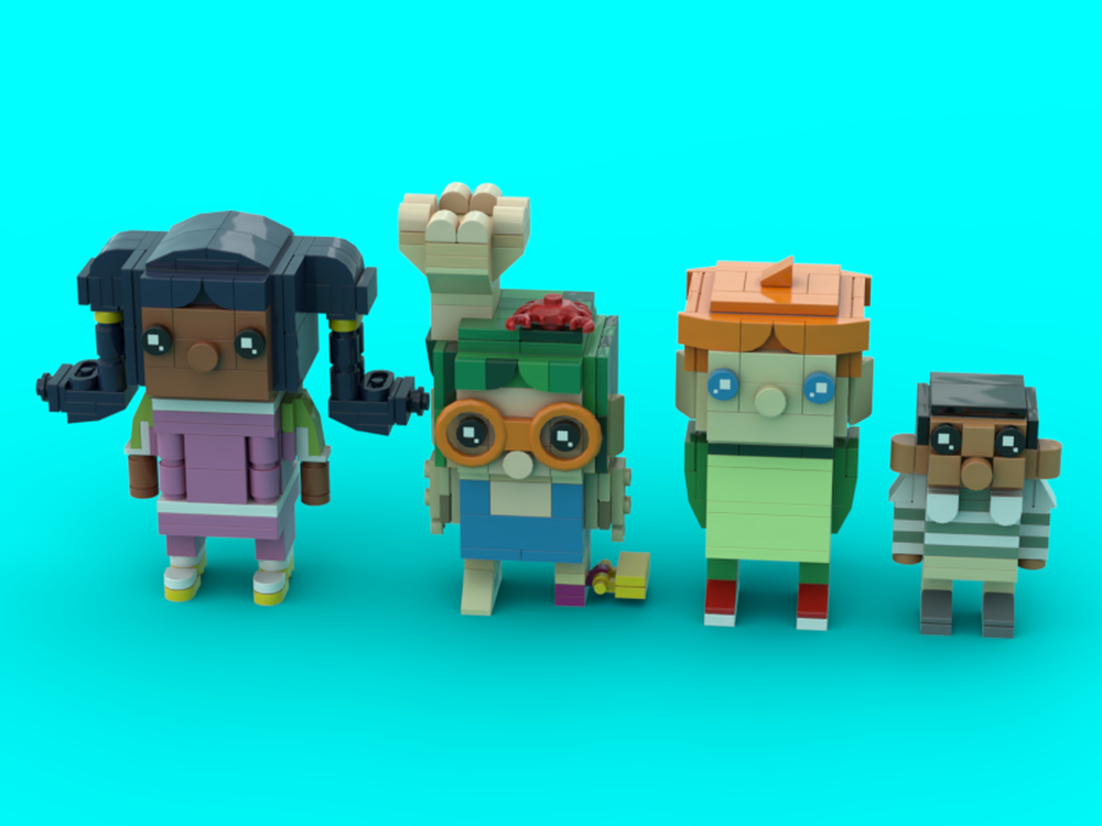 LEGO MOC Disrespectoids Brickheadz Set 3 by Pikminfan67 | Rebrickable ...