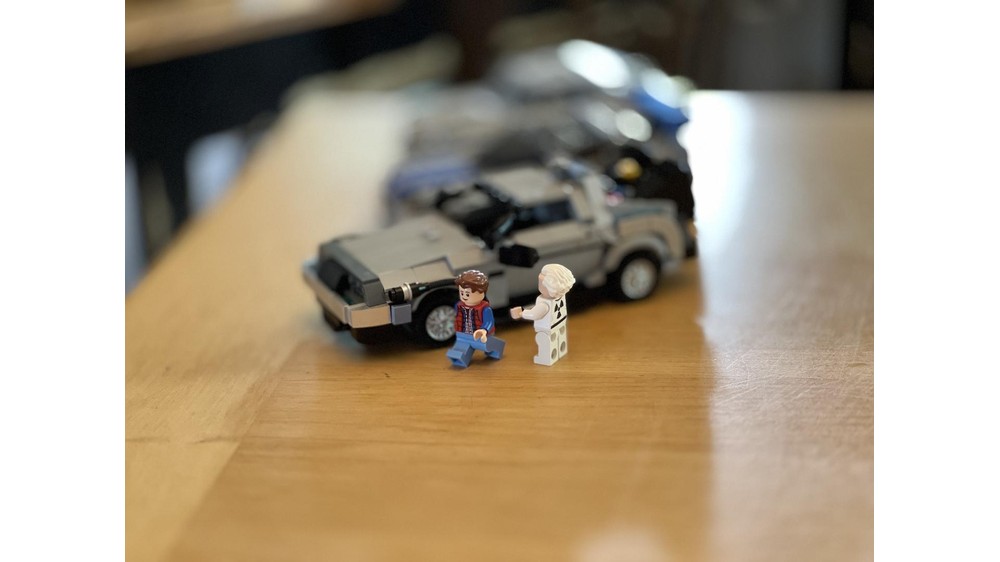 Lego Moc Bttf Delorean Time Machine By Biosystem Rebrickable Build