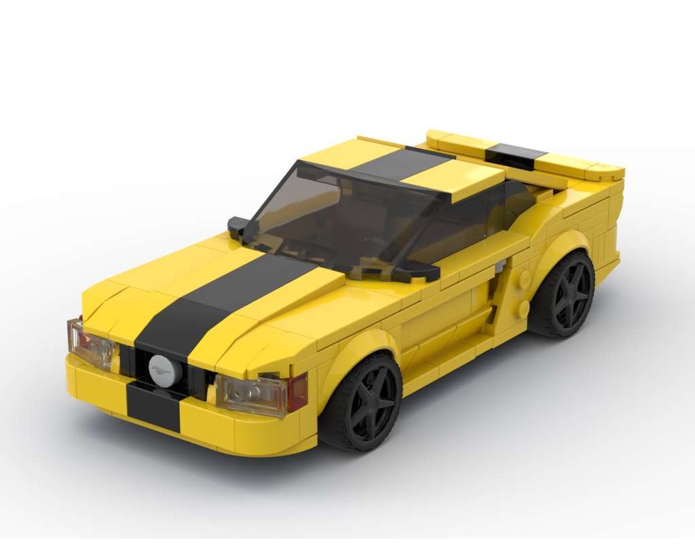 Lego Moc Built Tough Mustang 4th Gen Hard Top By Ibrickeditup