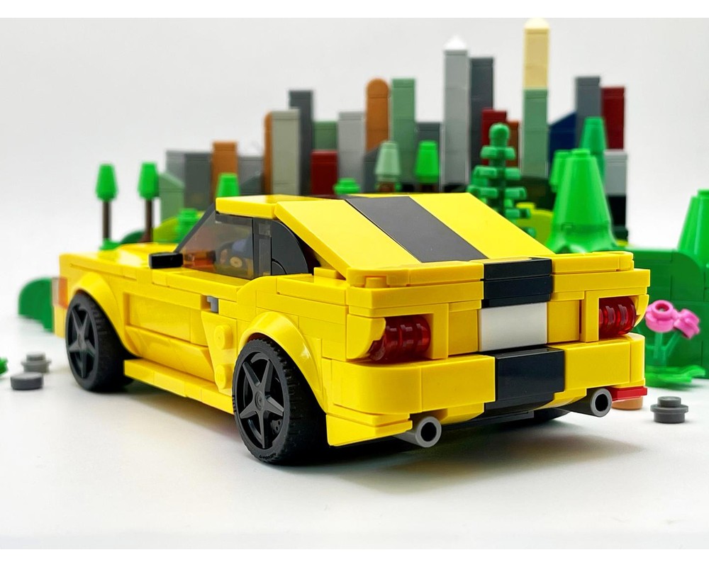 Lego Moc Built Tough Mustang 4th Gen Hard Top By Ibrickeditup