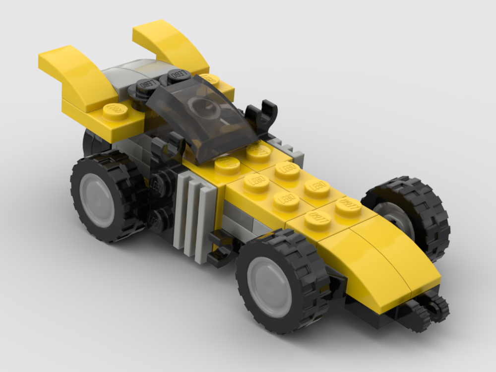 LEGO MOC 31014 Batmobile by R4D3K | Rebrickable - Build with LEGO