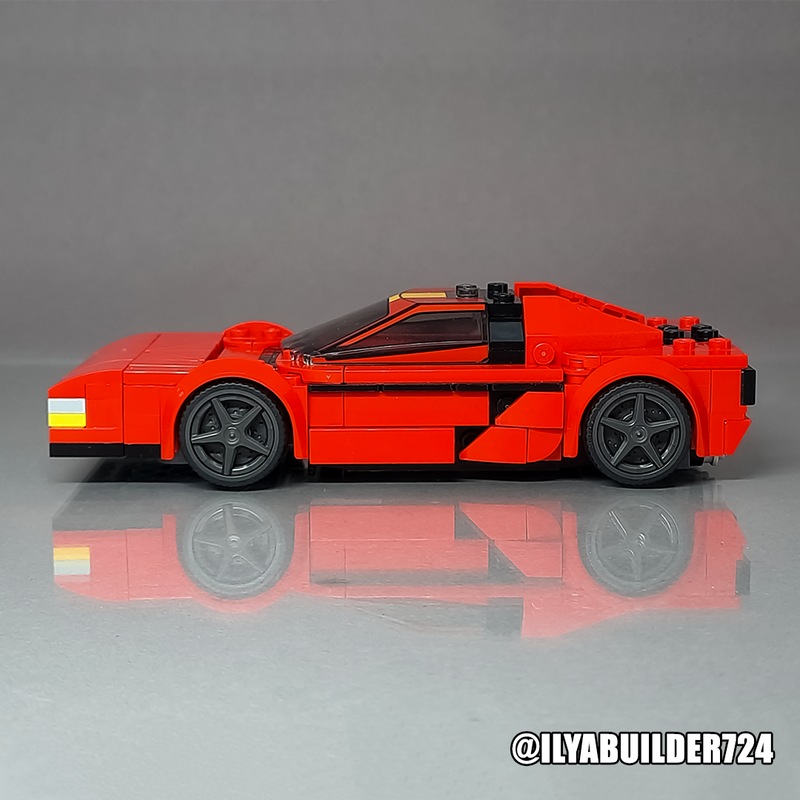 LEGO MOC 76914 Ferrari Testarossa by ilyabuilder724 | Rebrickable ...