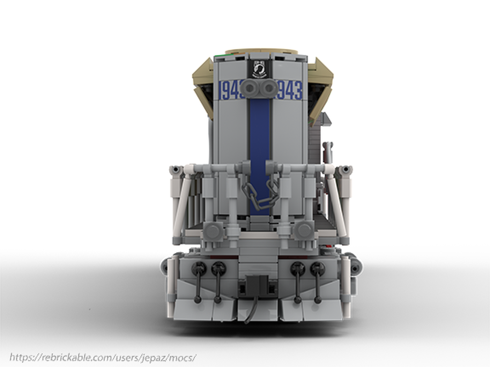 LEGO MOC Spirit of Union Pacific SD70ACe by jepaz | Rebrickable - Build ...