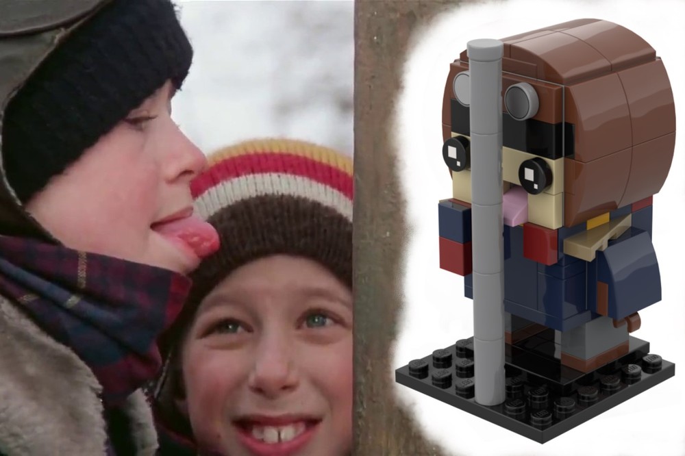 LEGO MOC FLICK from "A Christmas Story" BRICKHEADZ by generalpdw ...
