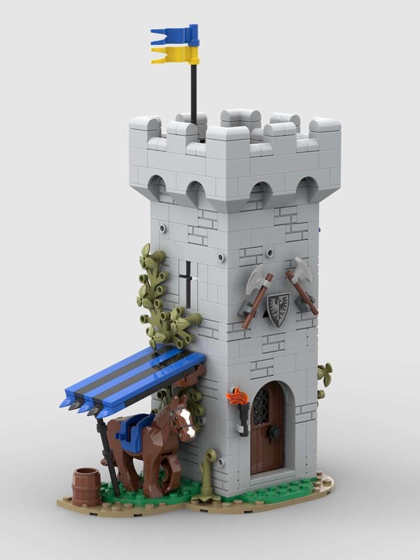 LEGO MOC Black Falcon Nest by BrickWars97 | Rebrickable - Build with LEGO