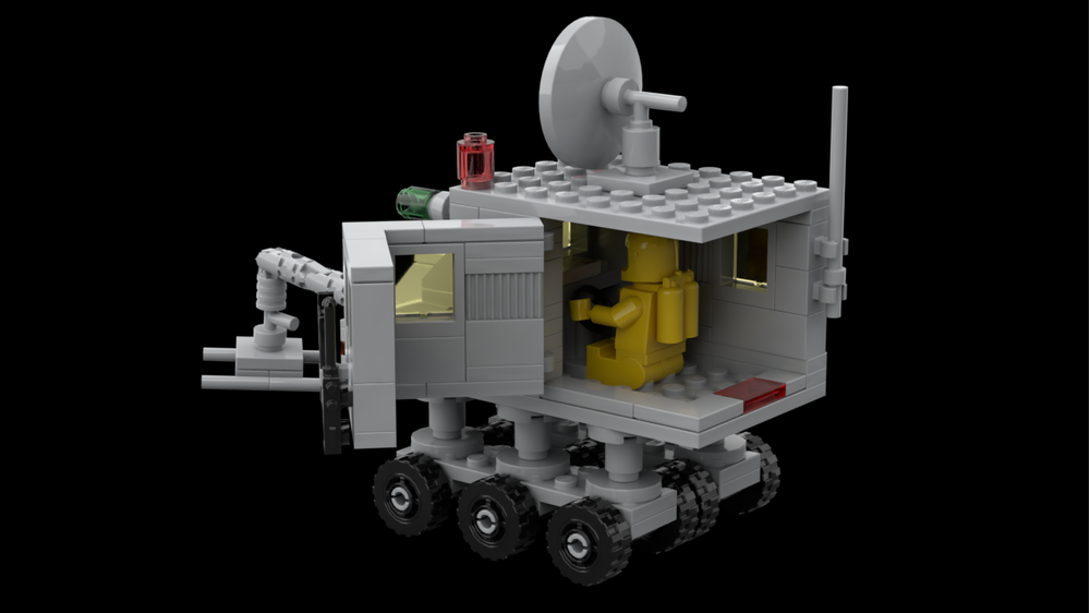 LEGO MOC Classic Space Reimagined: Mobile Lab 6901 by watson.lego ...