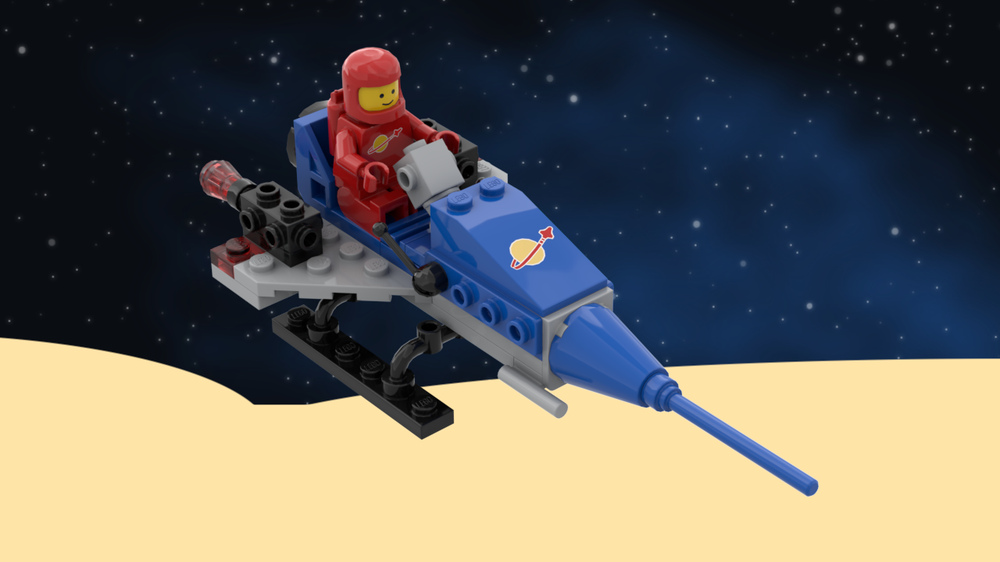 LEGO MOC-152447 Classic Space Reimagined: Starfire 1 6820 by watson ...
