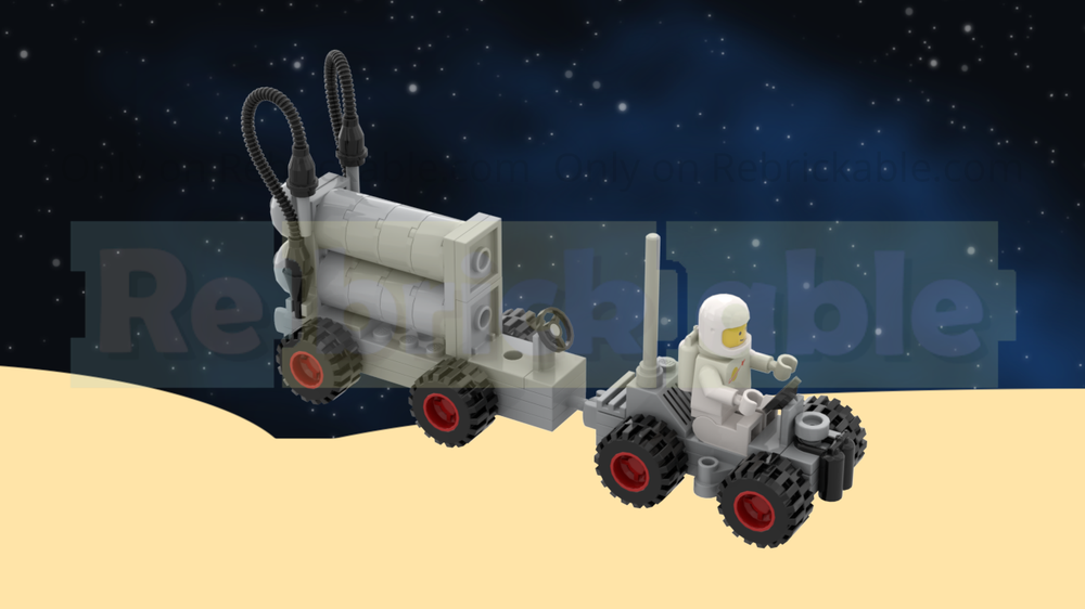 LEGO MOC Classic Space Reimagined: Alpha-1 920 Fuel Buggy by watson ...