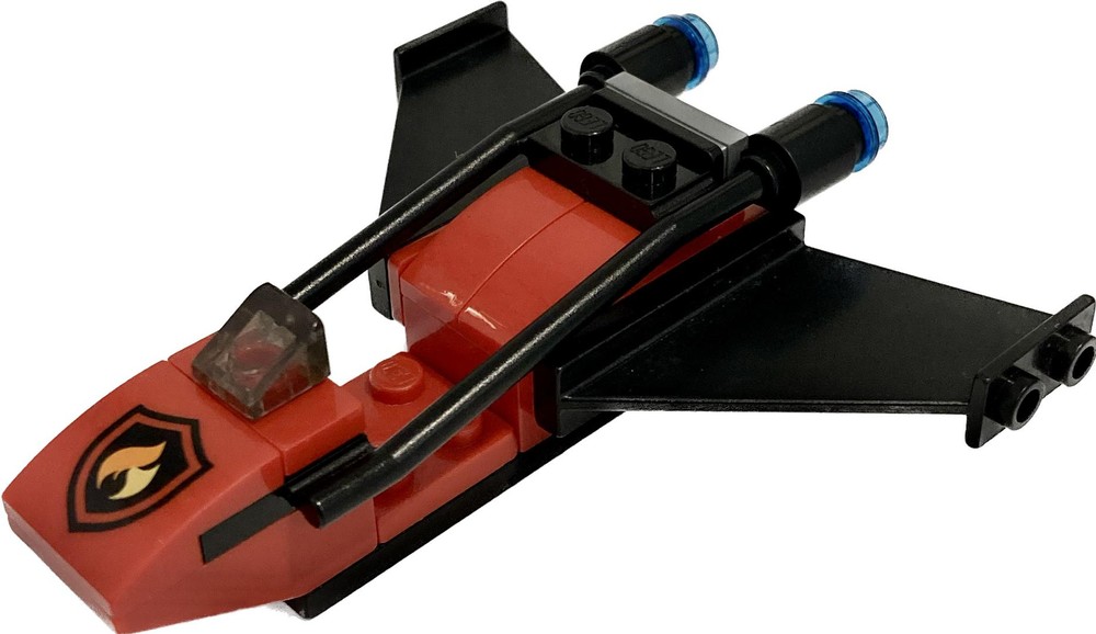 LEGO MOC Fire Jet (952307 modification) by builditmac | Rebrickable ...
