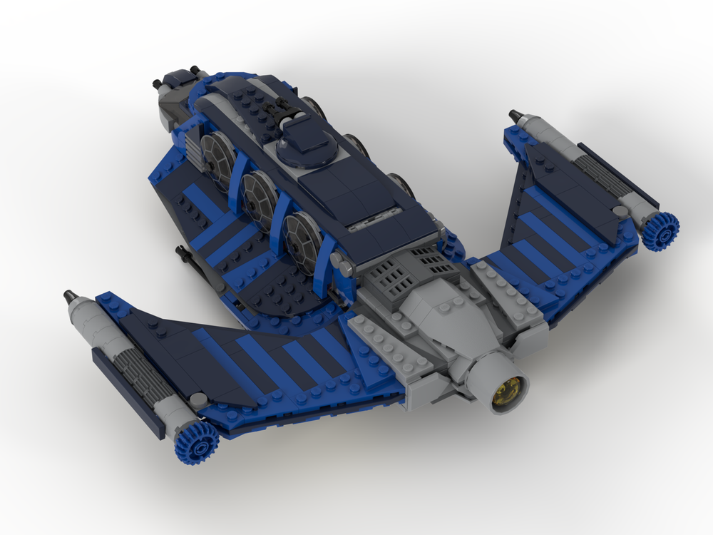 LEGO MOC Skipray Blastboat (GAT-12) by Hedu88 | Rebrickable - Build ...