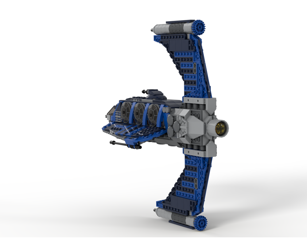 LEGO MOC Skipray Blastboat (GAT-12) by Hedu88 | Rebrickable - Build ...