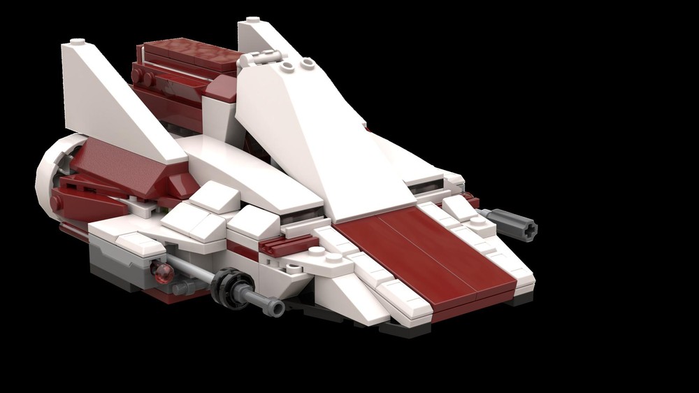 LEGO MOC A-Wing 75342 by NicsMocs | Rebrickable - Build with LEGO