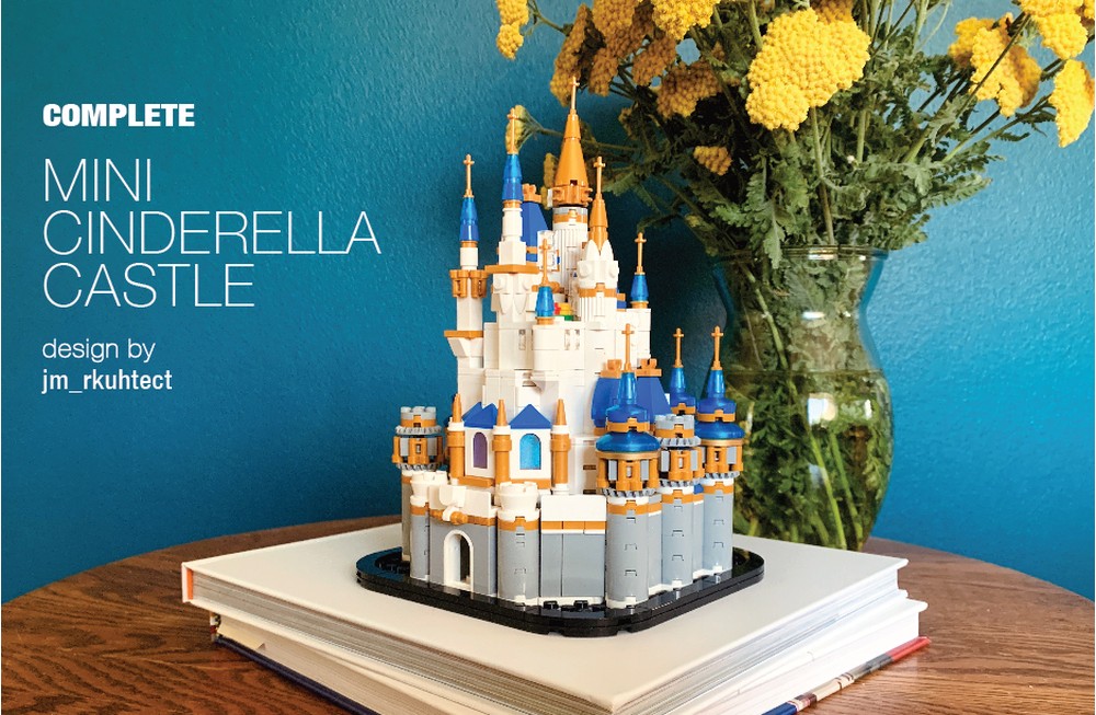 LEGO MOC Complete Mini Cinderella Castle by jm_rkuhtect | Rebrickable ...