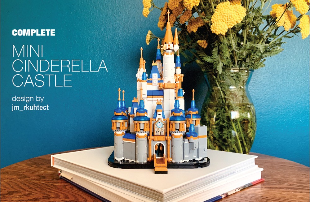 LEGO MOC Complete Mini Cinderella Castle by jm_rkuhtect | Rebrickable ...