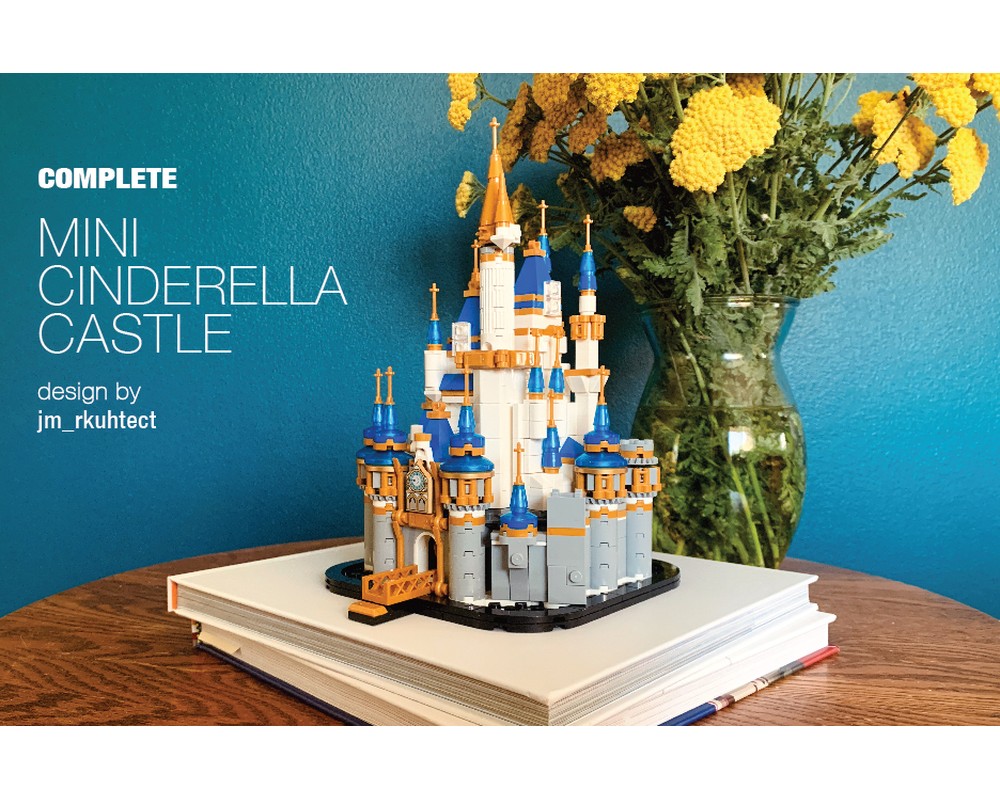LEGO MOC Complete Mini Cinderella Castle by jm_rkuhtect | Rebrickable ...
