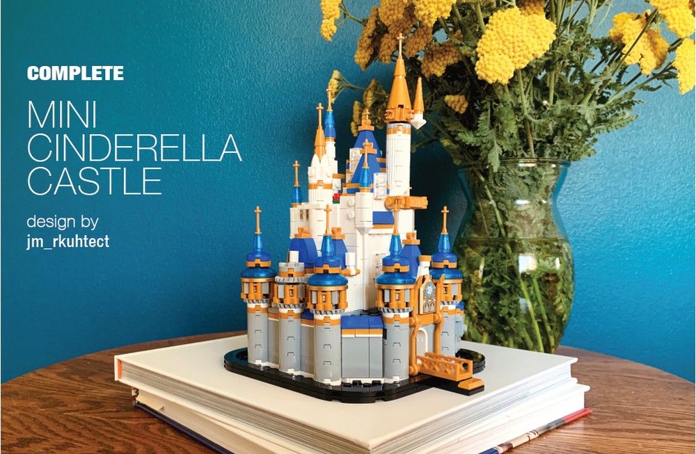 LEGO MOC Complete Mini Cinderella Castle by jm_rkuhtect | Rebrickable ...