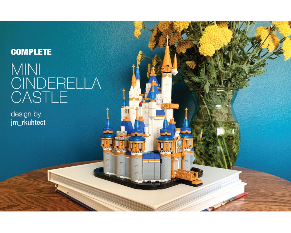 LEGO MOC Complete Mini Cinderella Castle by jm_rkuhtect | Rebrickable ...